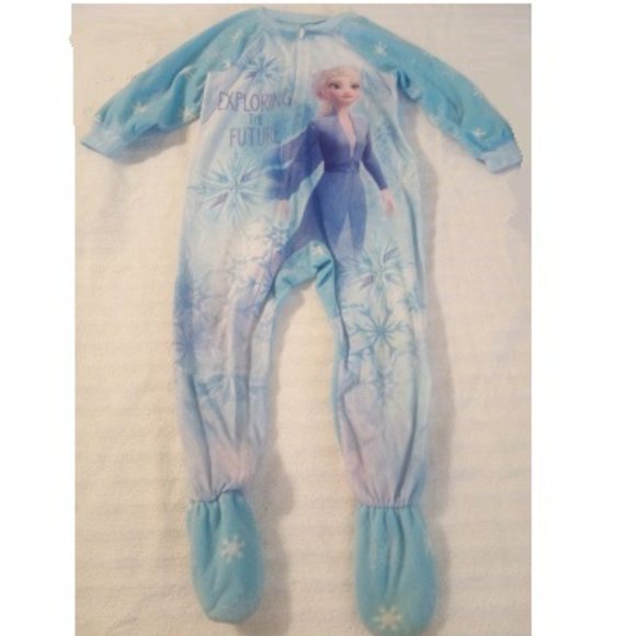 Disney | Pajamas | Disney Frozen Ii Girls Microfleece Blanket Sleeper ...